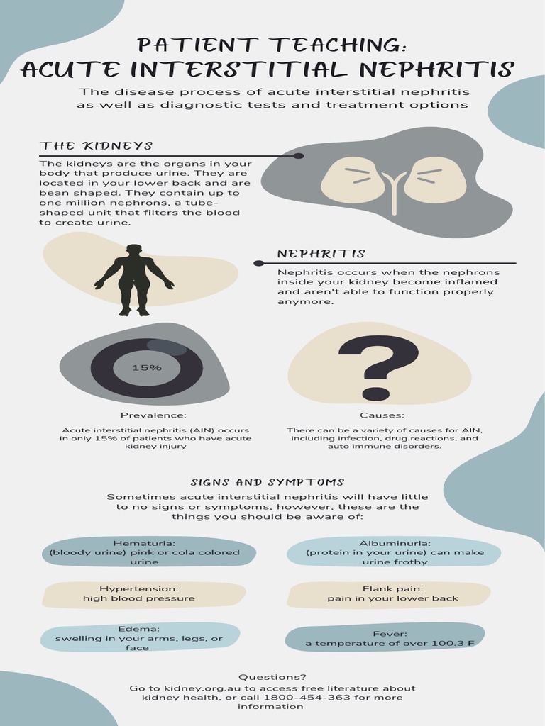 Patient Teaching Nephritis 2 | PDF | Physical Examination | Medical ...