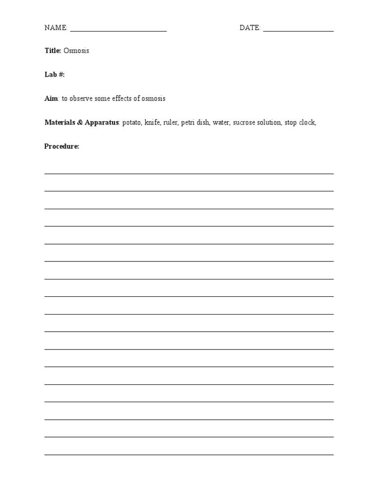 BIOLOGY SBA 2022 | PDF | Water | Leaf