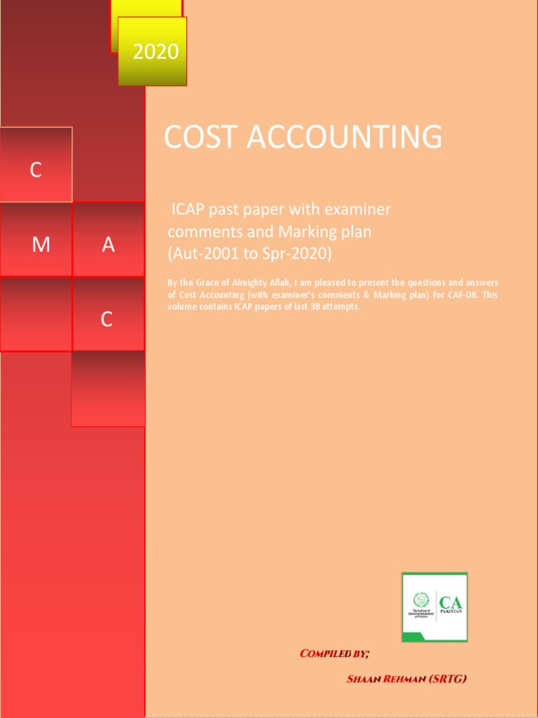 Cost Compiled Past Papers Updated | PDF | Labour Economics | Cost ...