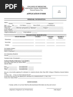 LAU Residency Application Form 2025-2026 | PDF | Medicine | Health Care