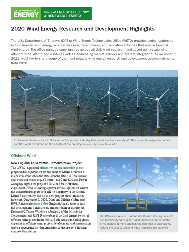 Wind Product-Highlights | PDF | Wind Turbine | Distributed Generation