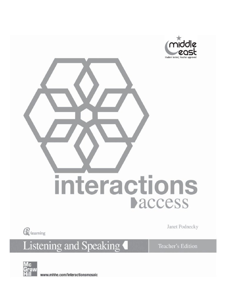 Access, Listen and Speak | PDF | Learning | Cognitive Science