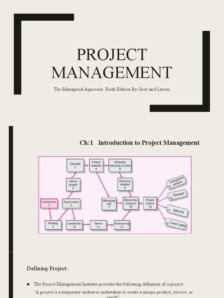 PM CH 1 | PDF | Project Management | Product Lifecycle