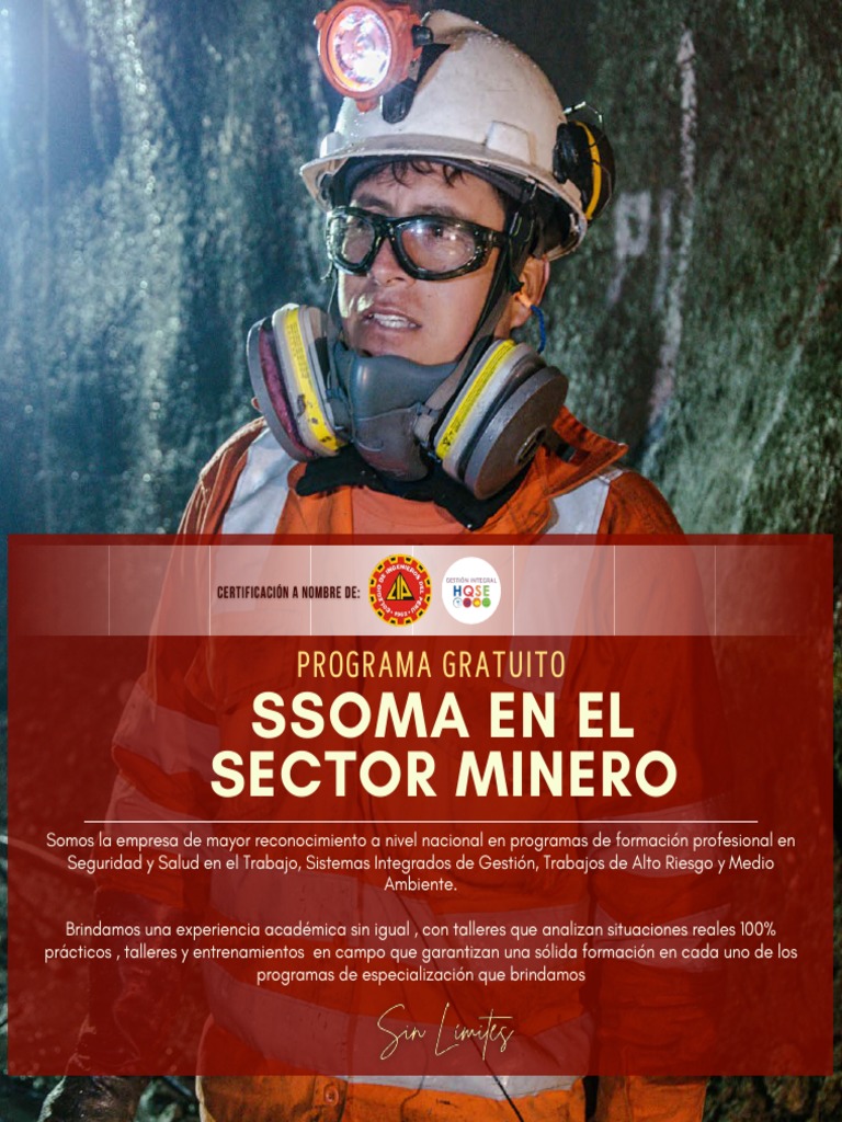 Programa Gratuito de SSOMA Minero | PDF | Economias