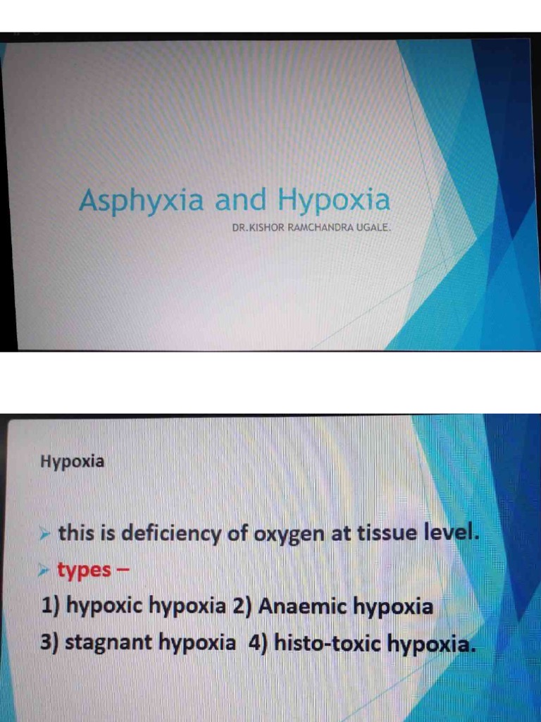 Respiratory System Hypoxia | PDF