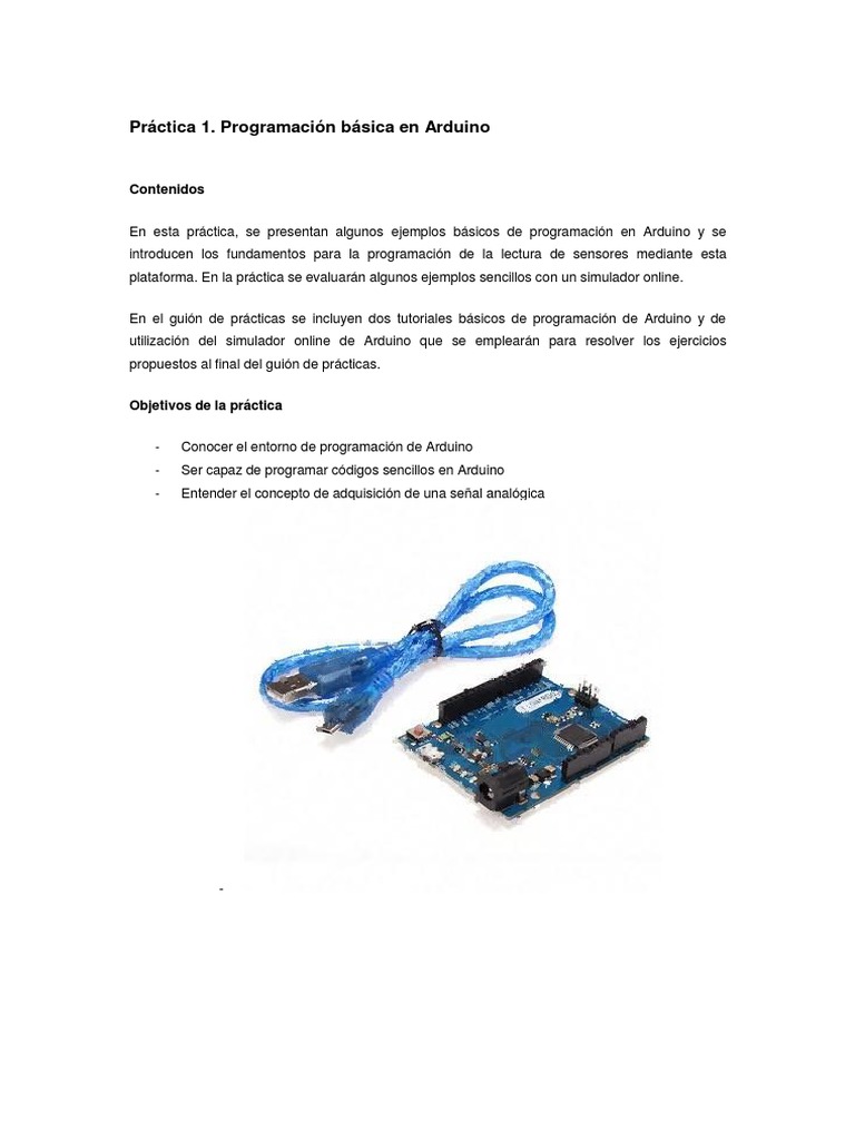 Guia Practicas Arduino | PDF | Arduino | Informática