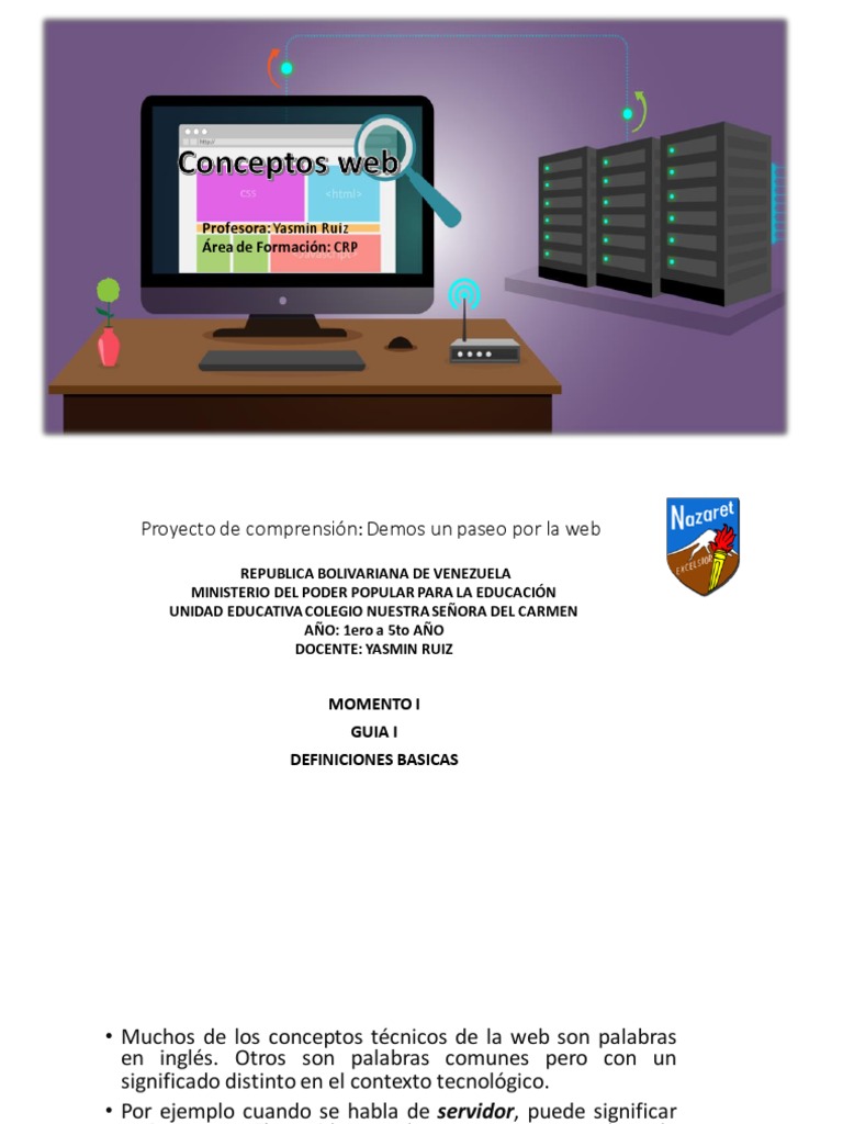 Conceptos Basicos | PDF | Página web | Red mundial