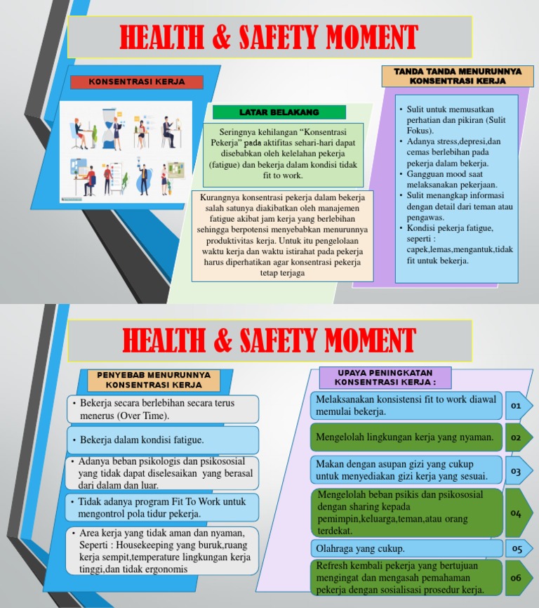 Momen Kesehatan dan Keselamatan Kerja | PDF