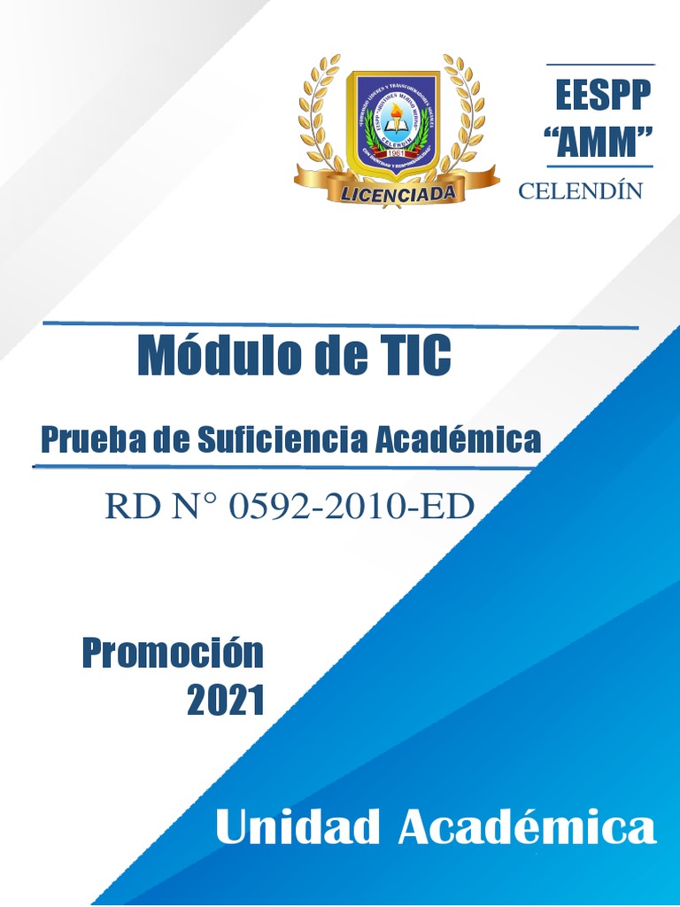 MÓDULO TIC | PDF | Microsoft PowerPoint | Internet
