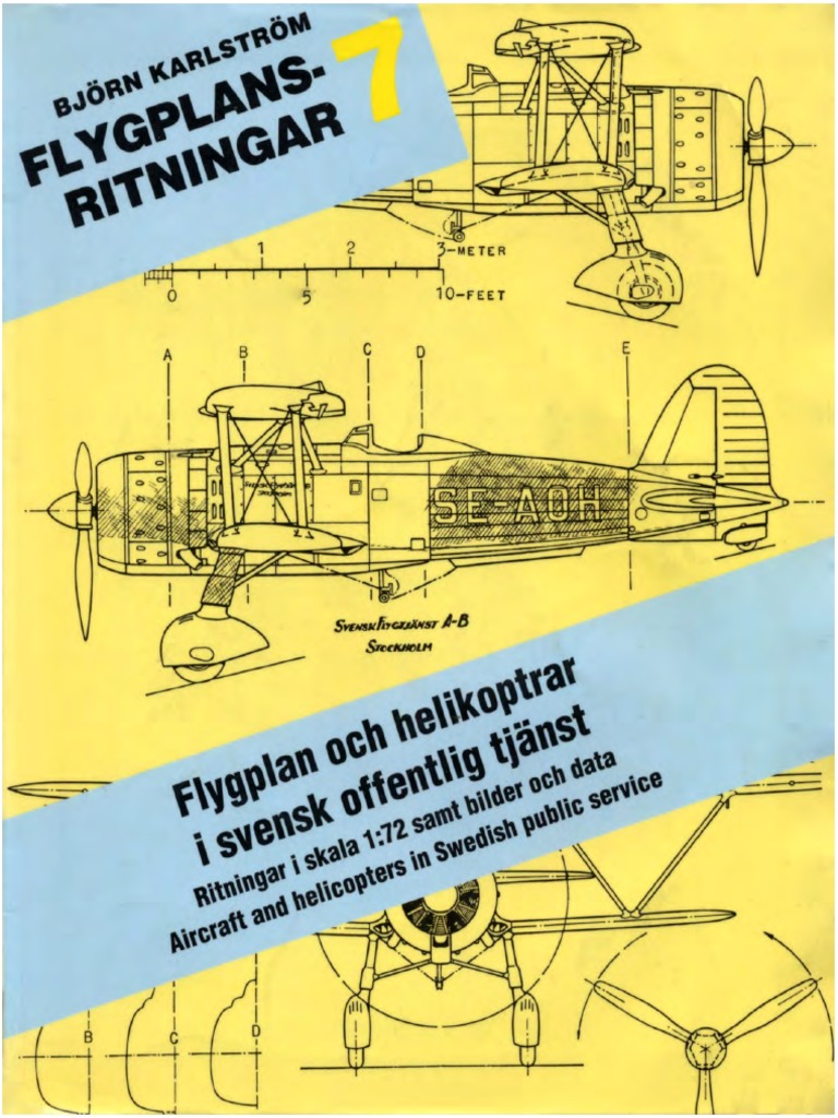 Flygplans-Ritningar 7 (Aircraft Drawings Aircrafts) | PDF