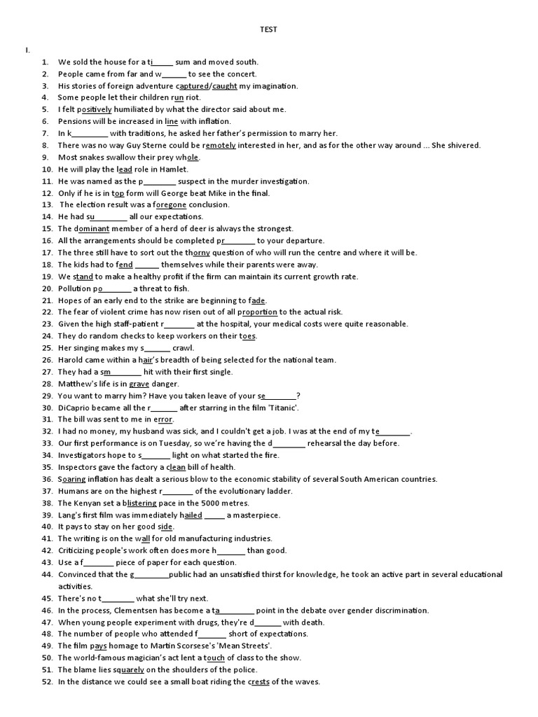 Cambridge Proficiency 2 | PDF | Mystery, Thriller & Crime Fiction