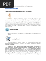 Secondary Education Development Program (SEDP) | PDF | Curriculum ...