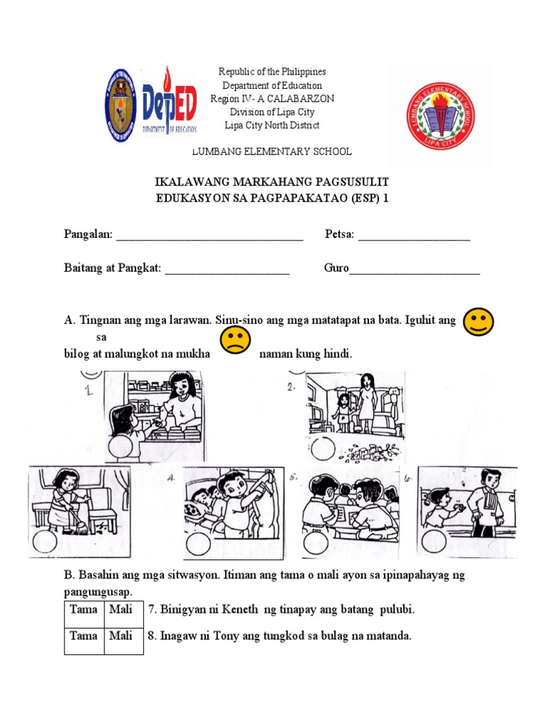 PT - Esp 1 - Q2 | PDF