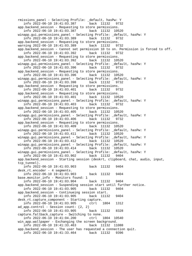Log Anydesk | PDF | Proxy Server | Information Age