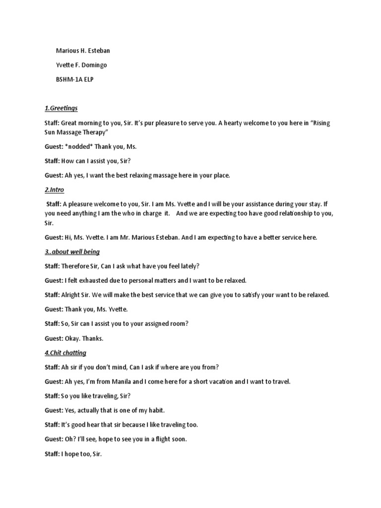 Elp Staff and Guest | PDF