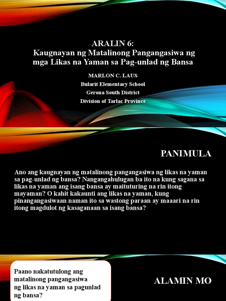 Grade 4 PPT - Araling Panlipunan - Q2 - Aralin 6 | PDF
