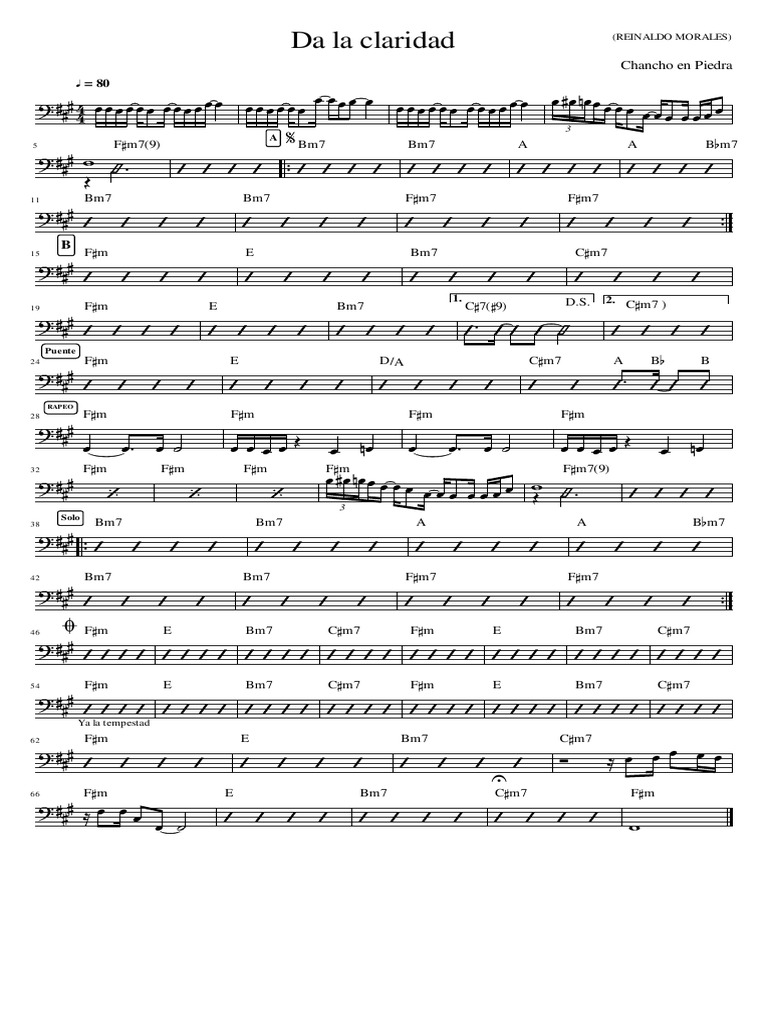 1.-Da La Claridad | PDF