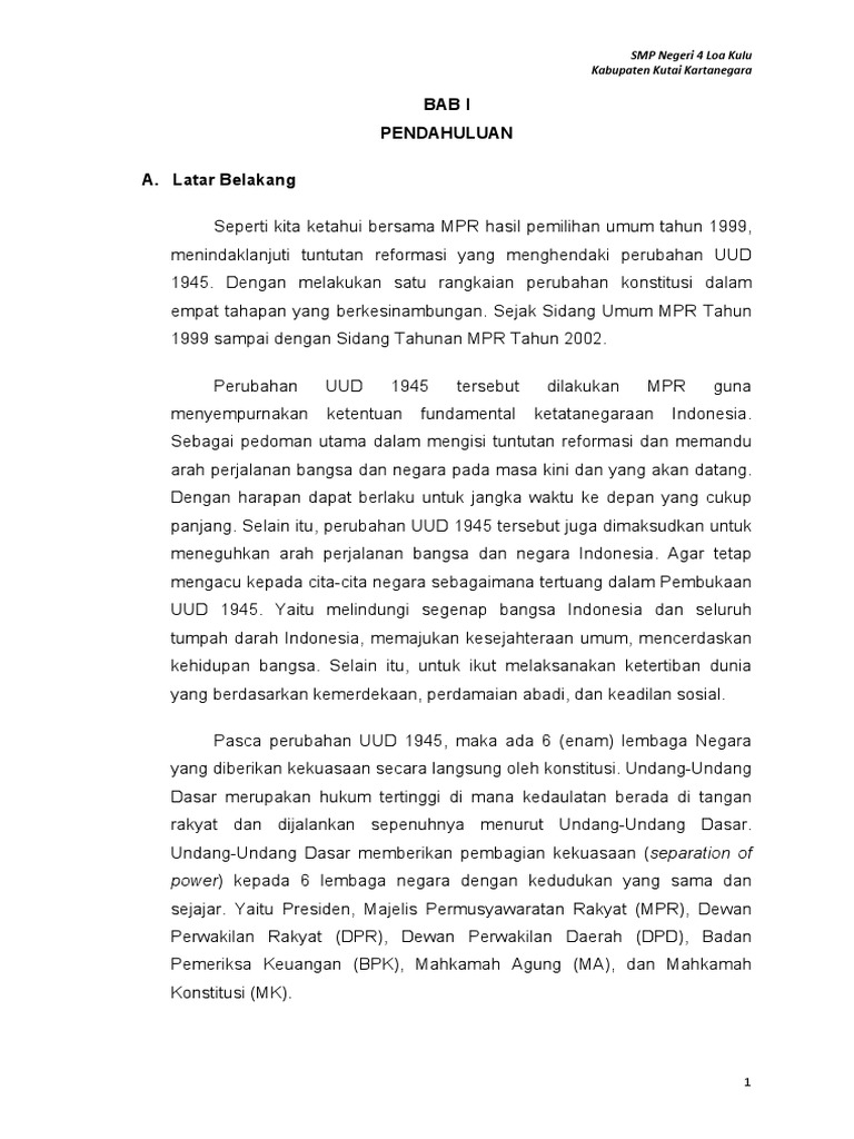 Makalah MPR | PDF