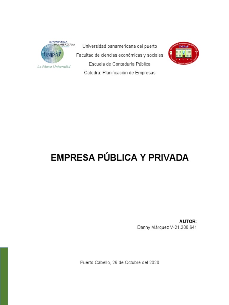 SSV Danny Marquez Cuadro Comparativo | PDF | Empresa de capital privado ...