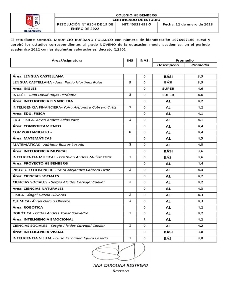 Boletin 9 Samuel | PDF | Science