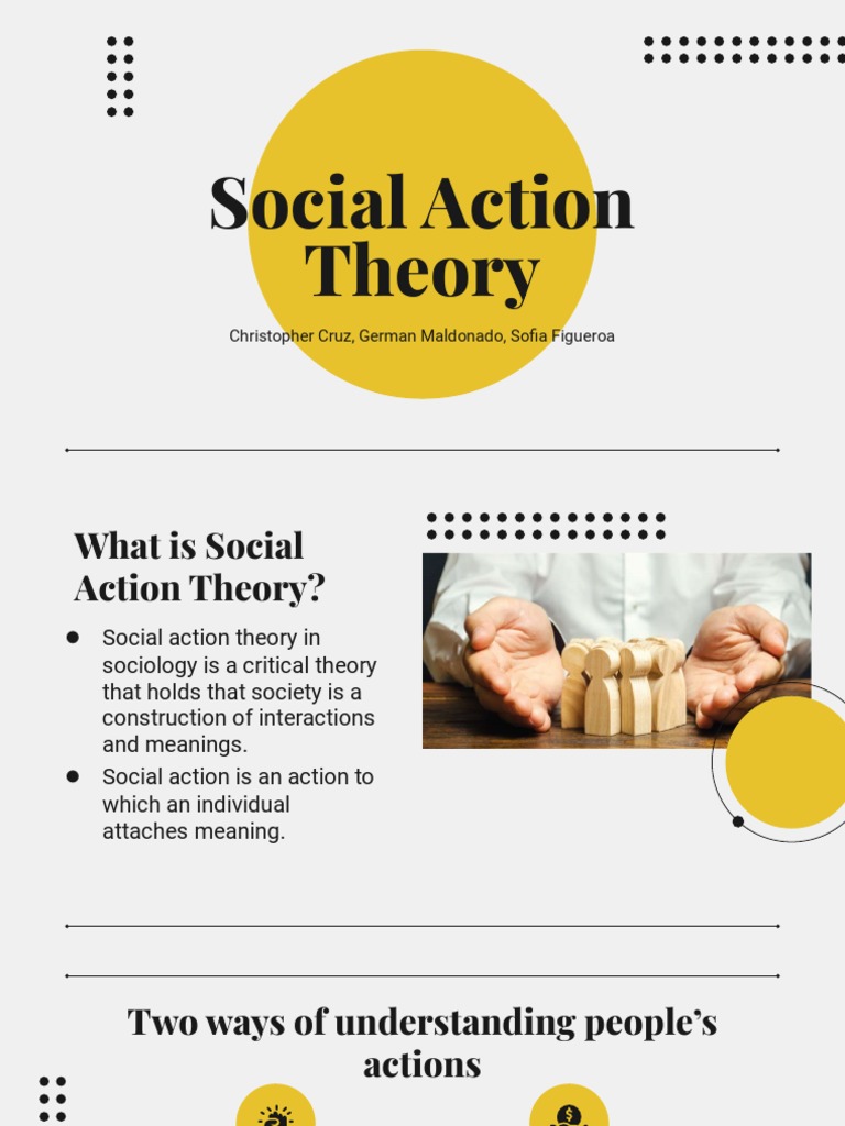 Understanding Social Action Theory | PDF