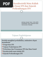 Sejarah dan Perkembangan IPS di Indonesia | PDF | Sejarah