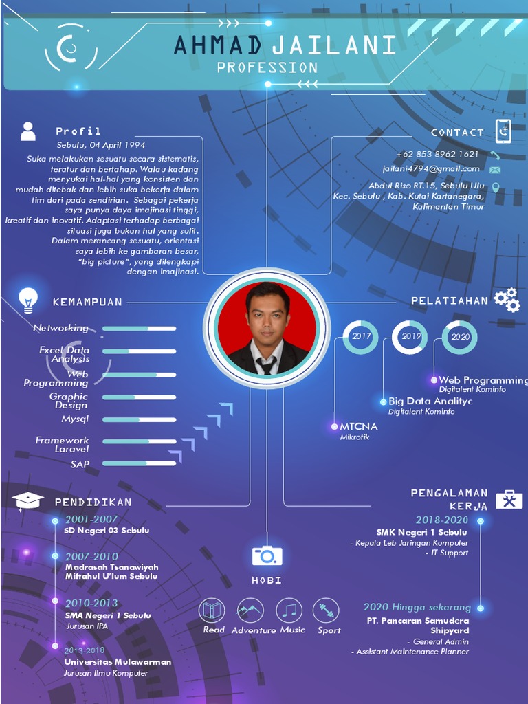 CV Ahmad Jailani-Terbaru | PDF