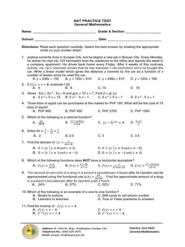 Nat Reviewer Gen. Math | Download Free PDF | Interest | Stocks