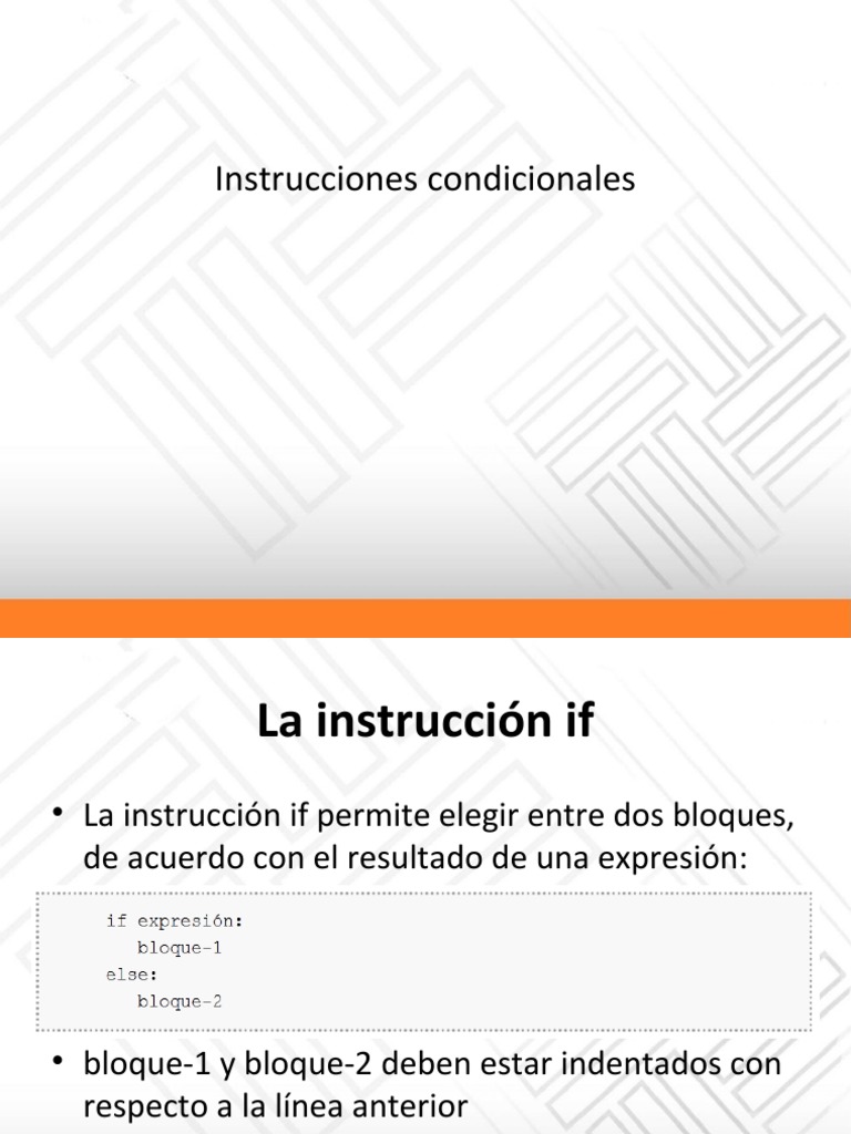 Clase03 P Condicionales | PDF | Python (lenguaje de programación ...