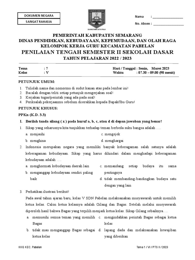 PAS TEMA 7 Sem II 2023 | PDF