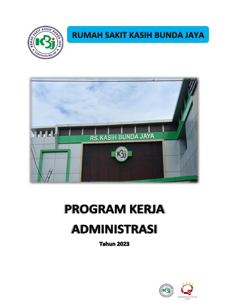 Program Kerja 2023 Admin | PDF