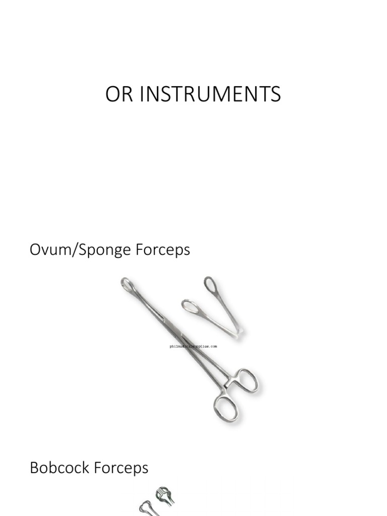 Or Instruments | PDF