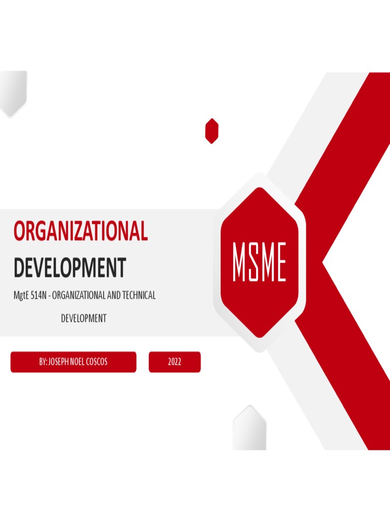 Organizational Development | PDF | Organization Development | Performance Management