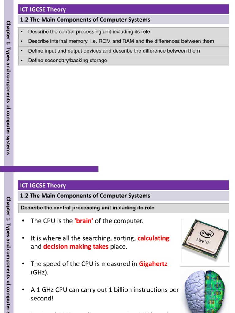 1.02 The Main Components of Computer Systems | Download Free PDF | Computer Data Storage ...