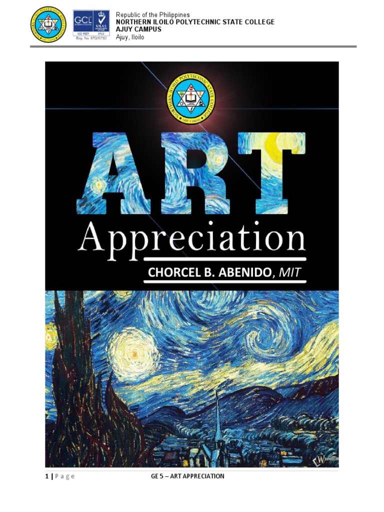 Module 6 - Art Appreciation | PDF | The Arts | Cognition