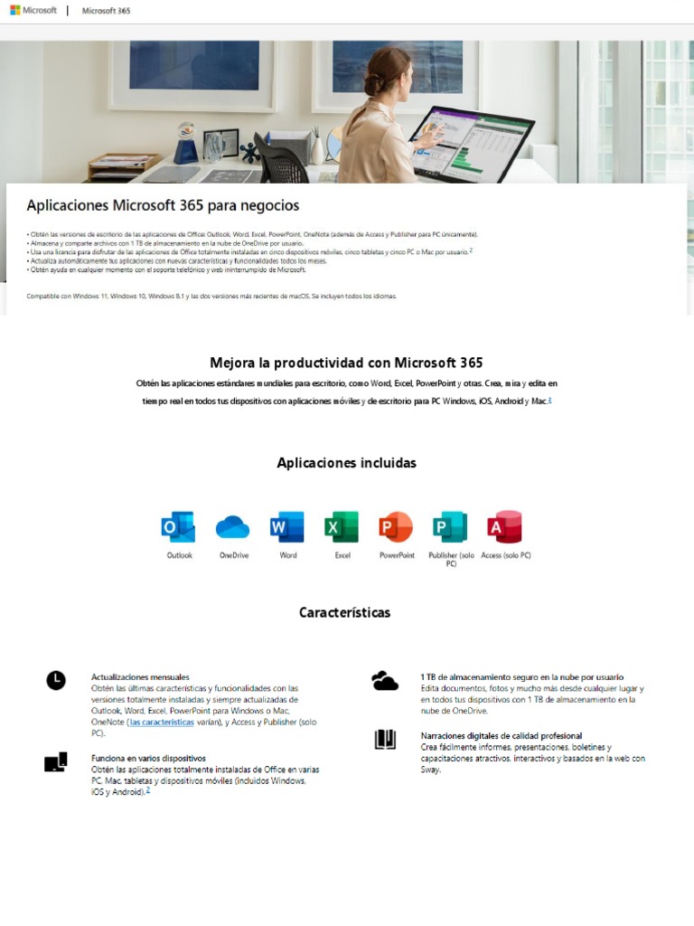 Office 365 Empresa - One Drive 1tb | PDF