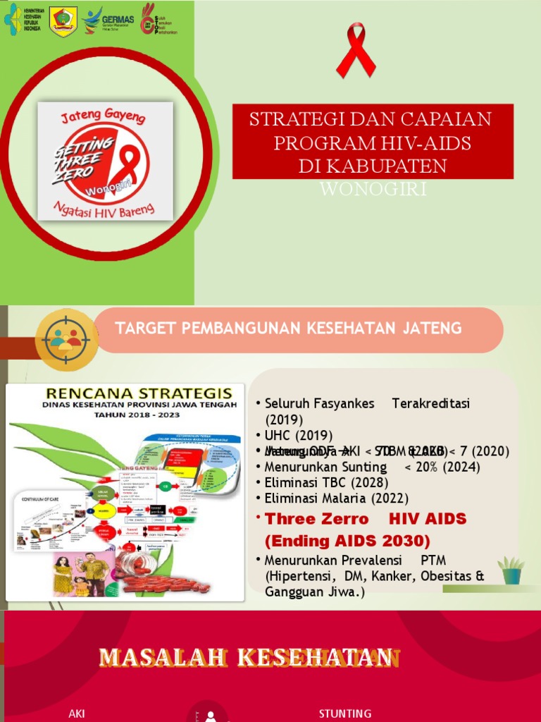 Strategi Dan Capaian Hiv | PDF