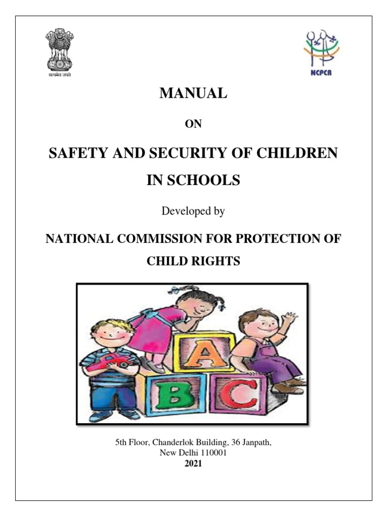 165650391762bc3e6d27f93 - Manual On Safety and Security of Children in ...