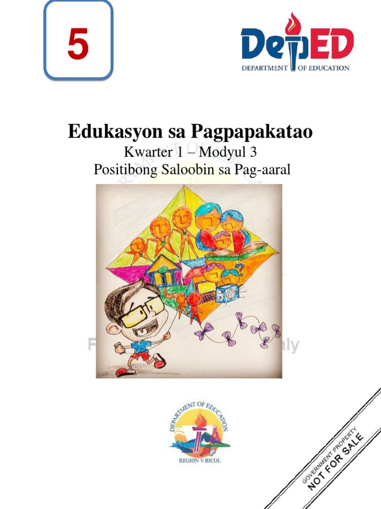 Edukasyon Sa Pagpapakatao: Kwarter 1 - Modyul 3 Positibong Saloobin Sa ...