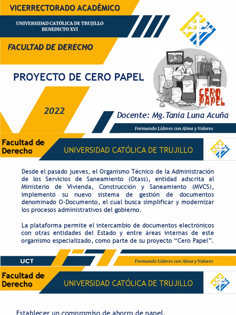 Proyecto Cero Papel | Descargar gratis PDF | Papel | Consumo (economía)