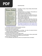 Dormitory Rule & Regulations | PDF | Dormitory | Business