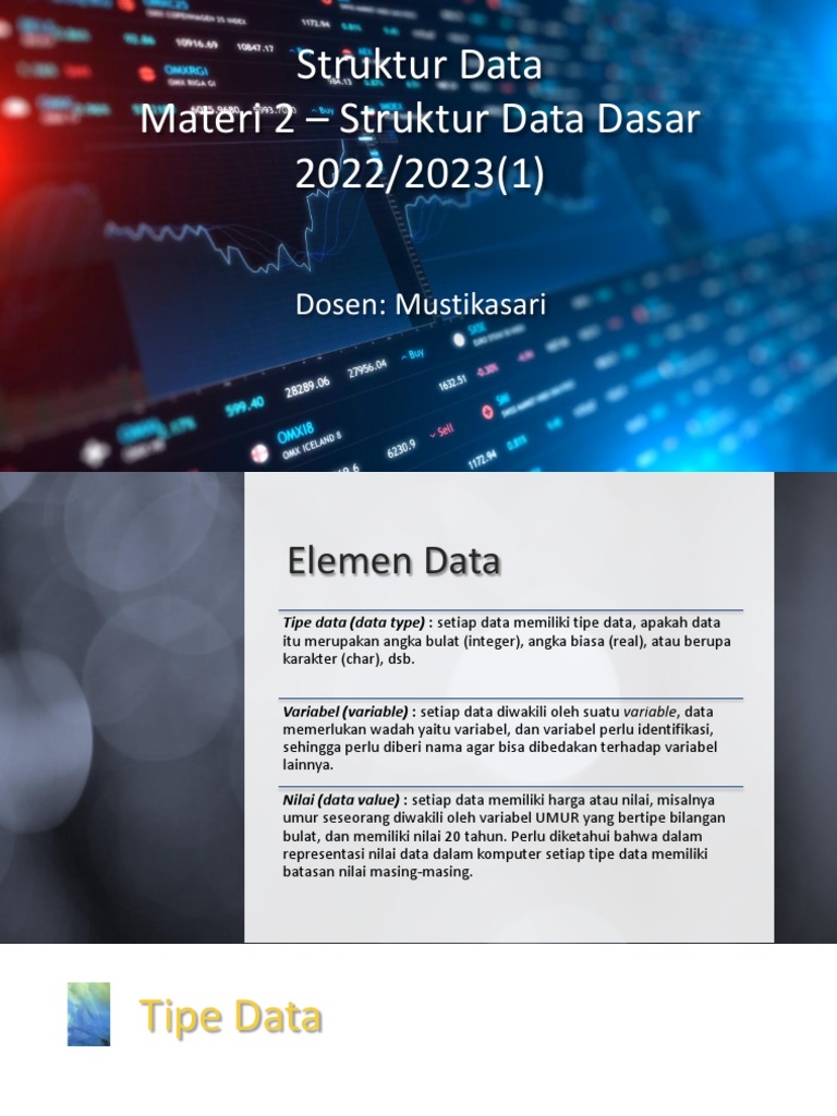 Tipe Data dan Variabel dalam C++ | PDF