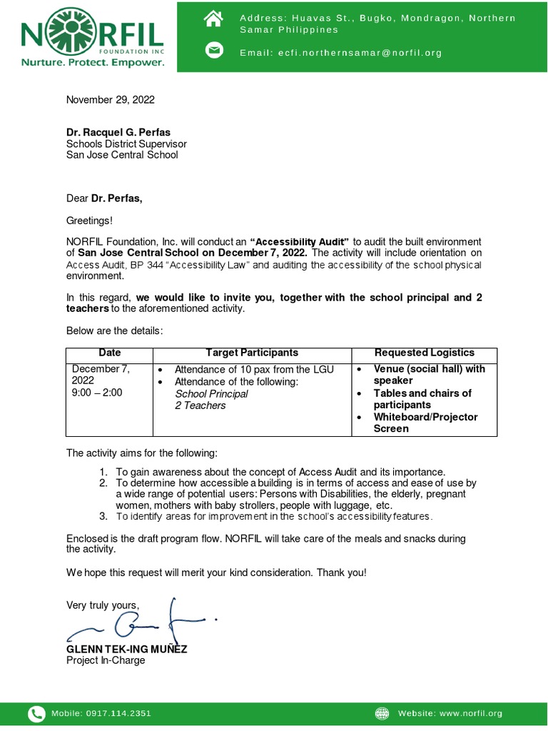 San Jose Central School Accessibility Audit | PDF | Accessibility ...