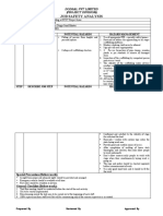 JSA Loading & Unloading | PDF | Personal Protective Equipment | Hazards