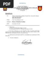Sample Police Memorandum Format | PDF | Technology & Engineering