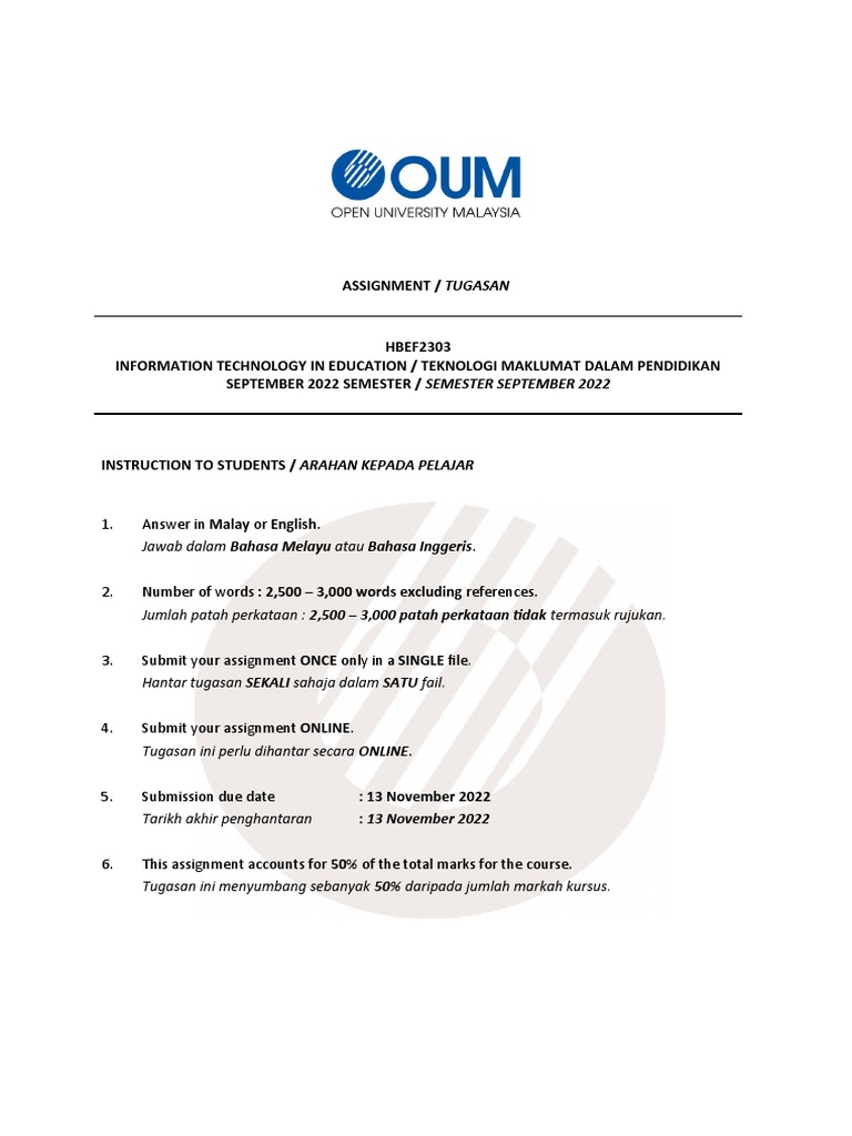 Soalan Assignment | PDF