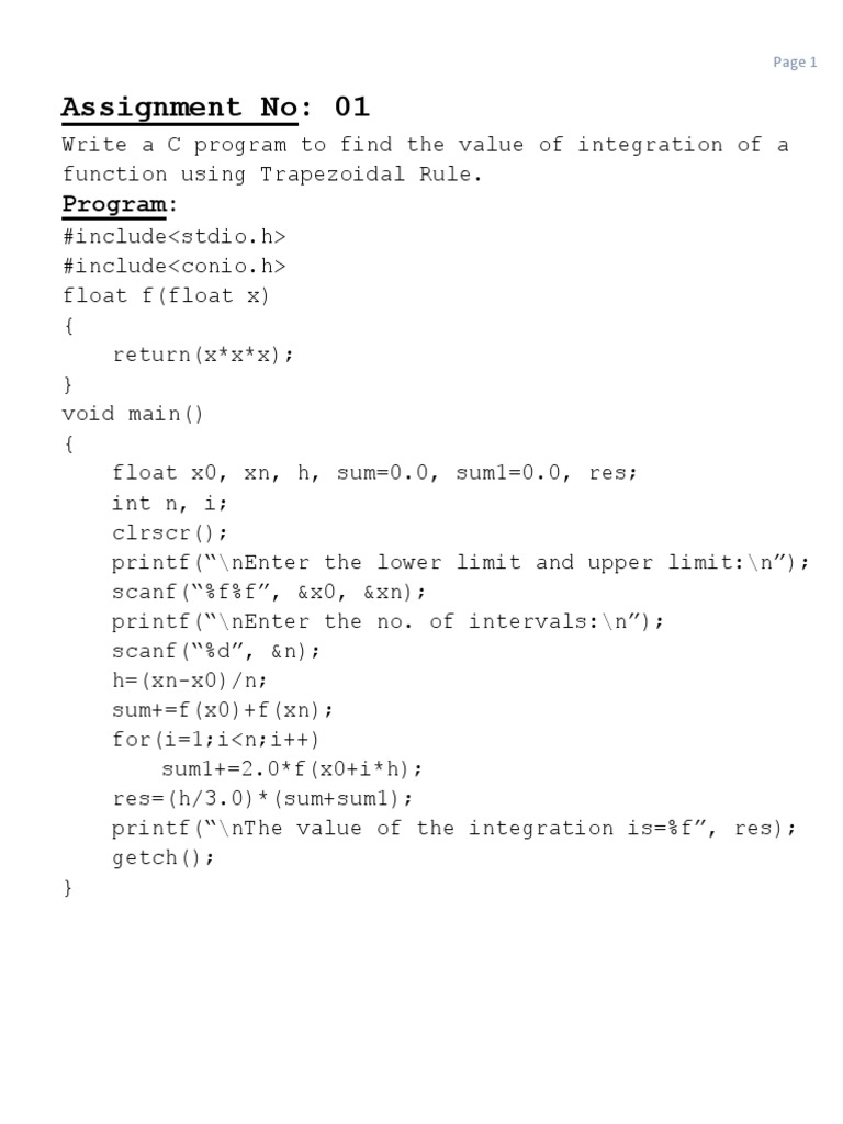 Numerical Lab Full | Download Free PDF | Numerical Analysis | Calculus