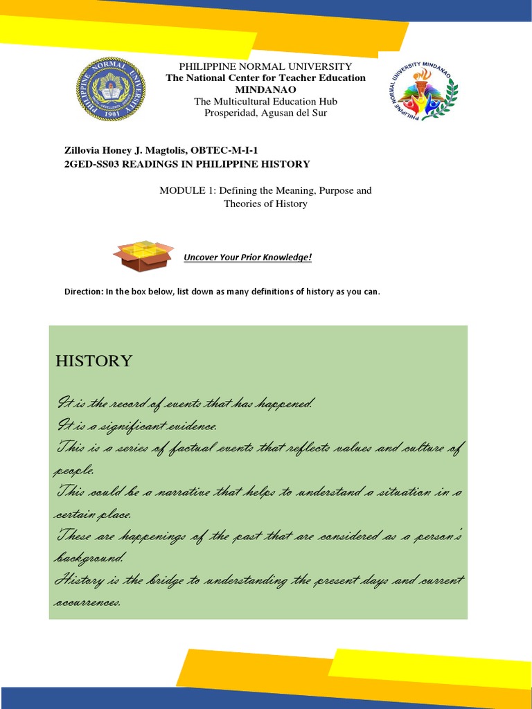 Module 1 - Tasks | PDF