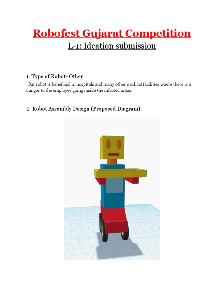 Robofest Gujarat Competition | PDF | Robot | Robotics