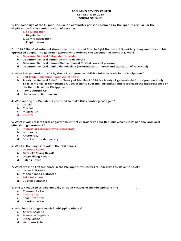 Gen Ed Soc Scie | PDF